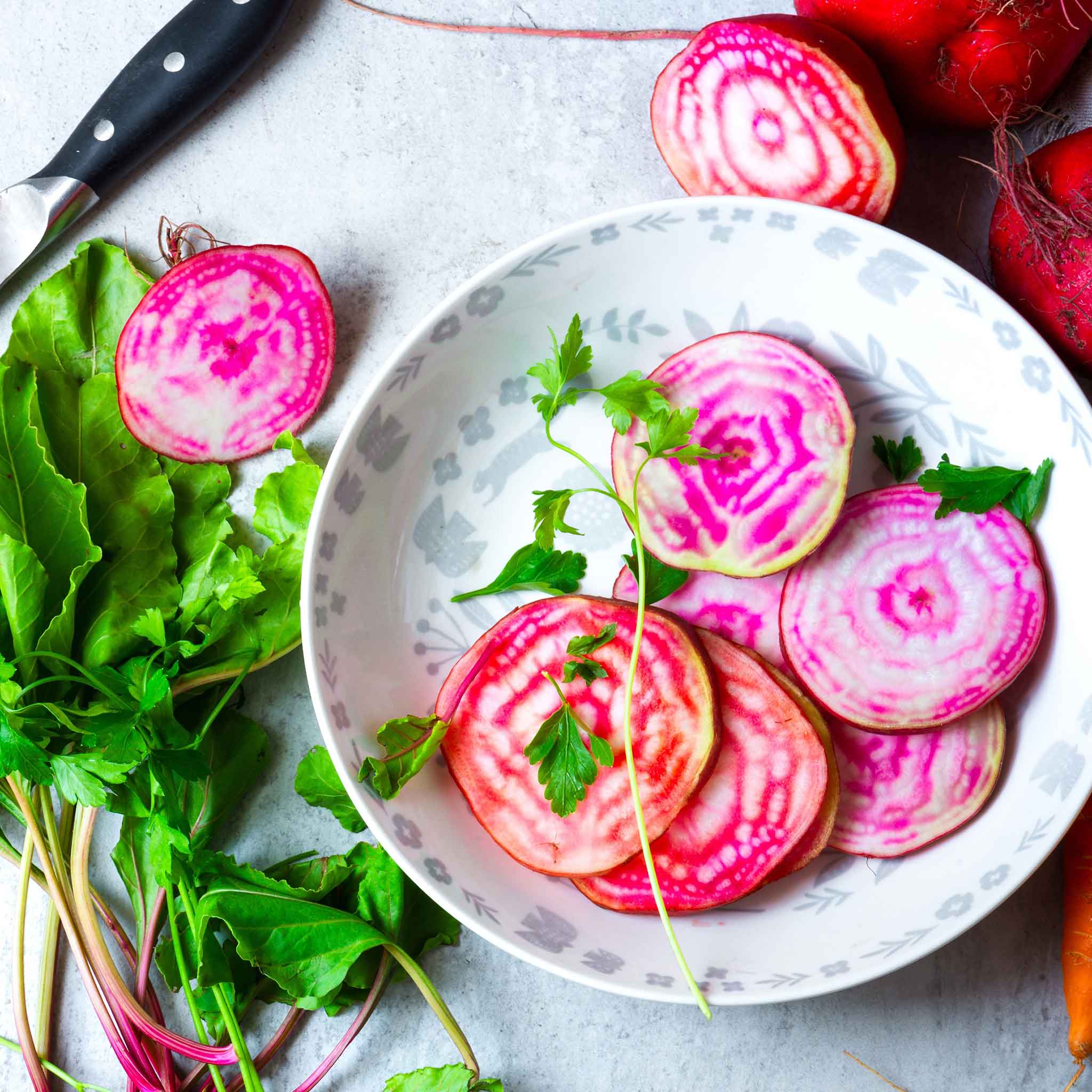 Beet Seeds - Chioggia | Vegetable Seeds in Packets & Bulk | Eden Brothers