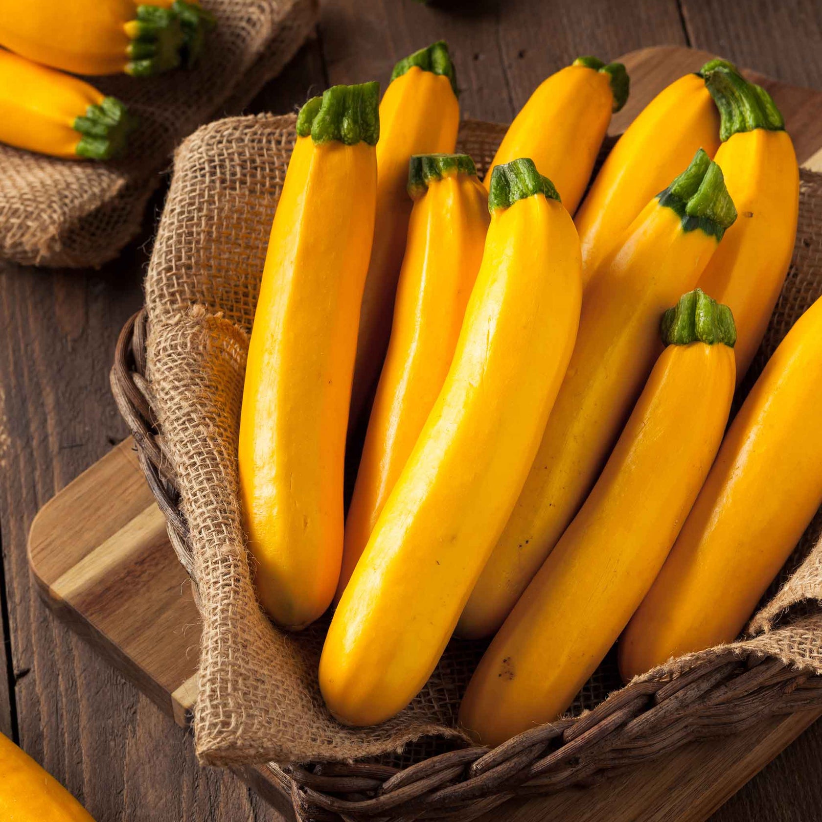 Organic Squash Seeds - Golden Zucchini | Vegetable Seeds in Packets ...